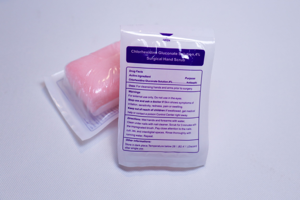 Surgical Scrub Brush with Chlorhexidine – luzonquickserve.com.ph